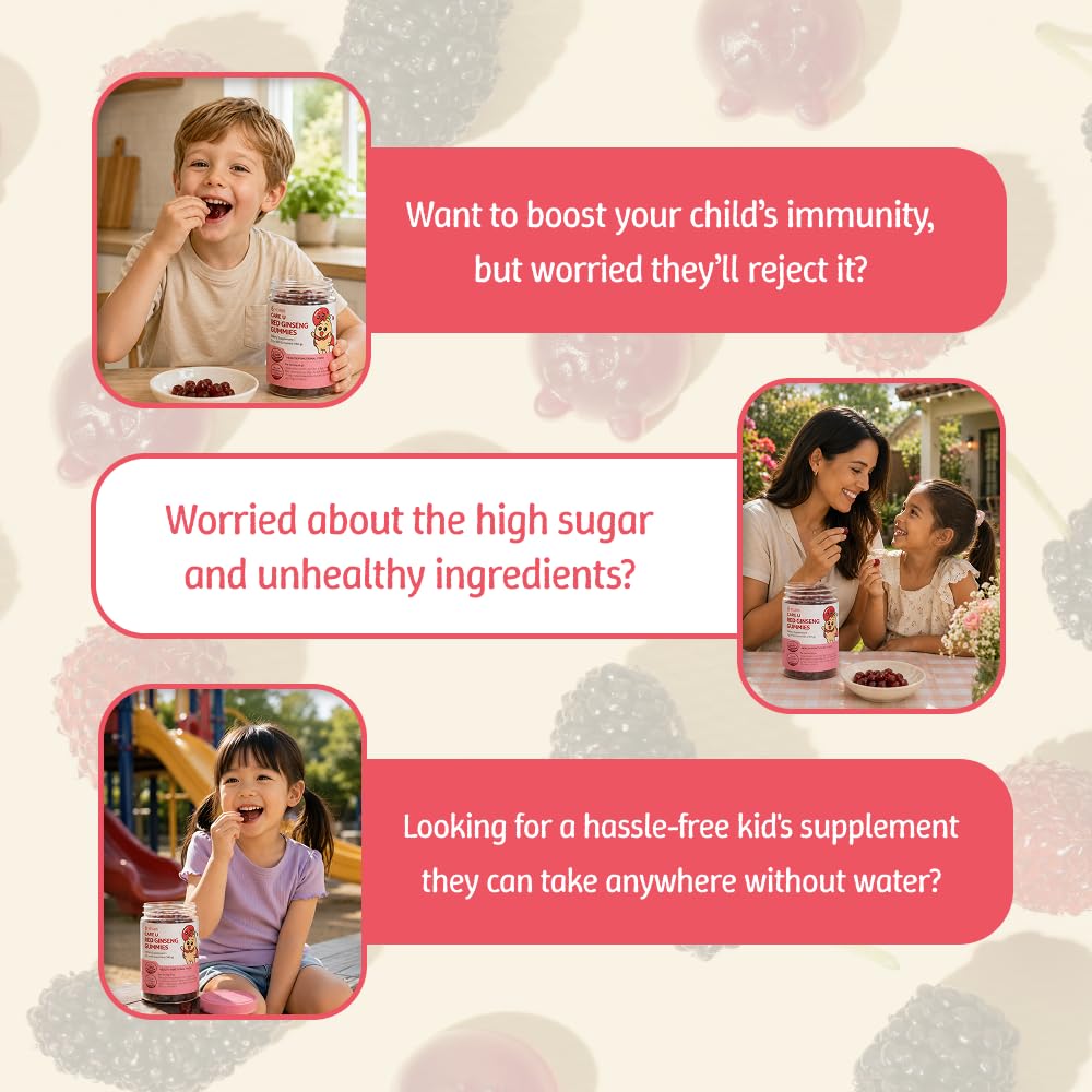 Kids immune support gummies