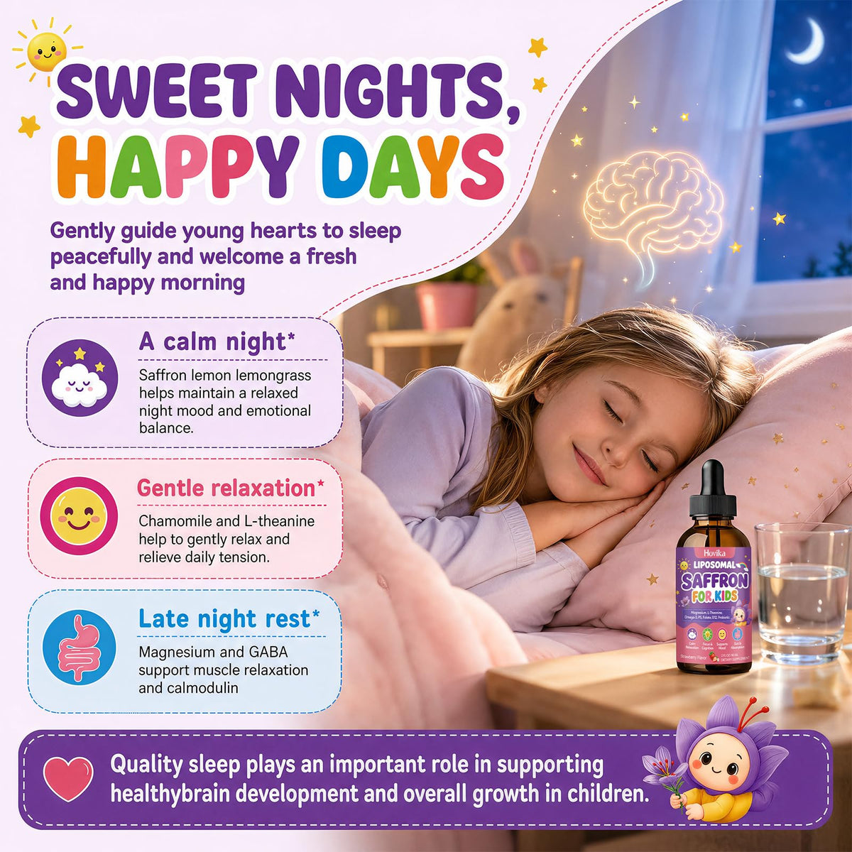 Kids' immune support with liposomal vitamins