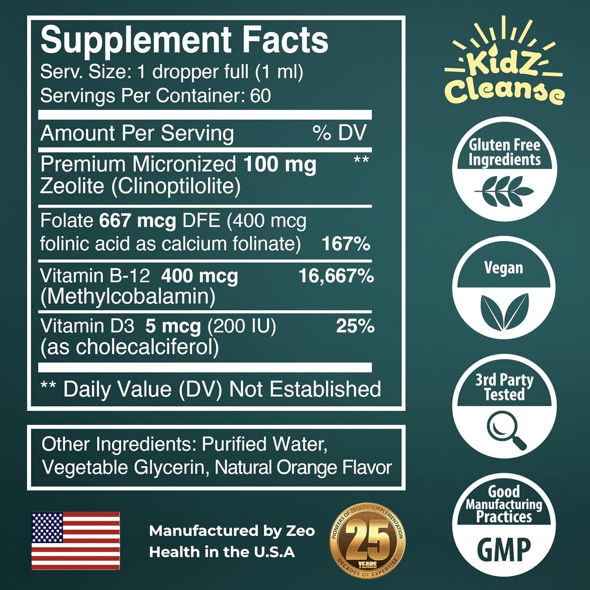 Kids immune support with Zeolite