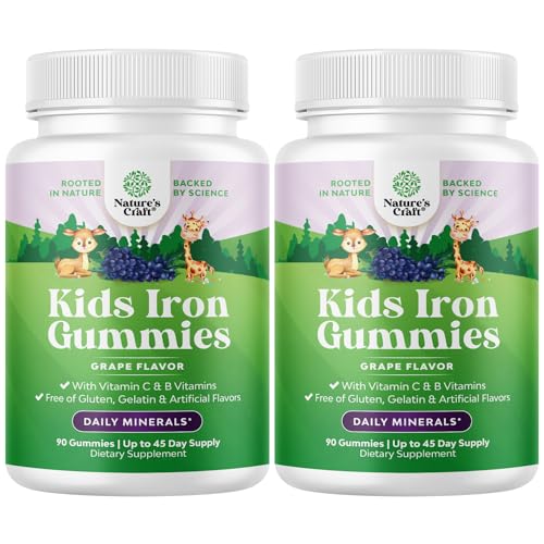 Kids iron gummies for energy