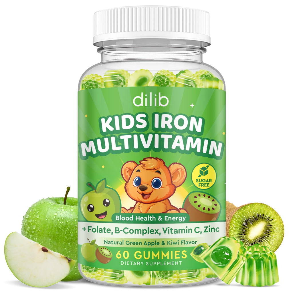 Kids iron gummies for healthy growth