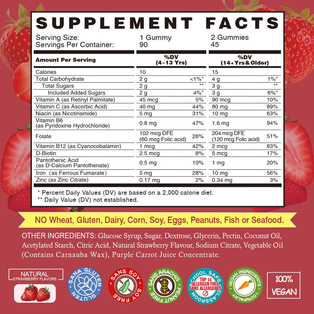 kids iron supplement with vitamin C