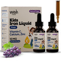 Kids liquid iron drops with vitamin C