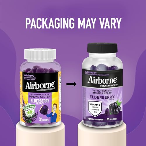 kids love Airborne elderberry gummies