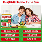 Kids love BrightStart Omega 3 gummies