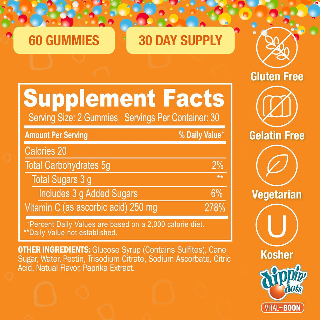Kids love Dippin' Dots gummies