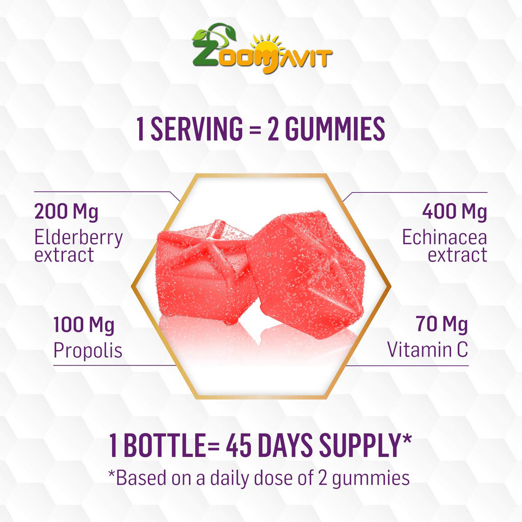Kids love elderberry gummy vitamins