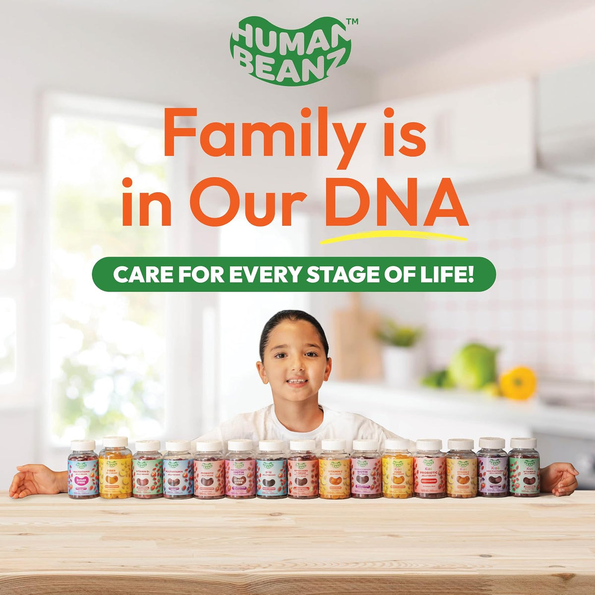 Kids love Human Beanz gummies