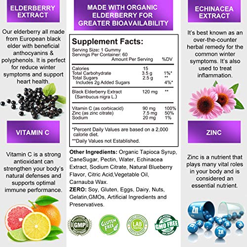 kids love sambucus elderberry gummies