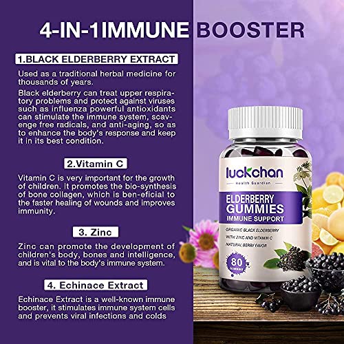 Kids love these elderberry gummies