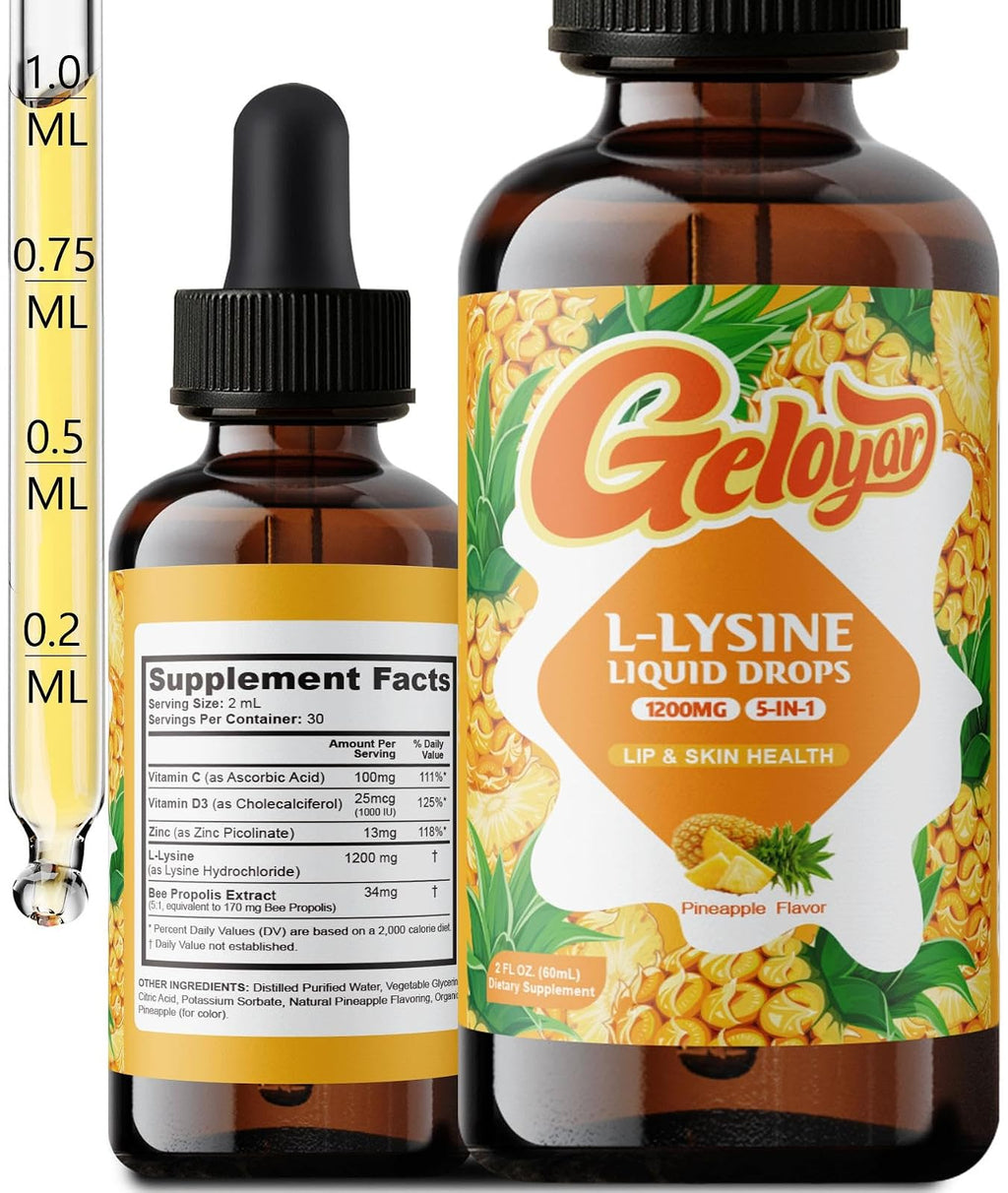 kids lysine drops for immunity