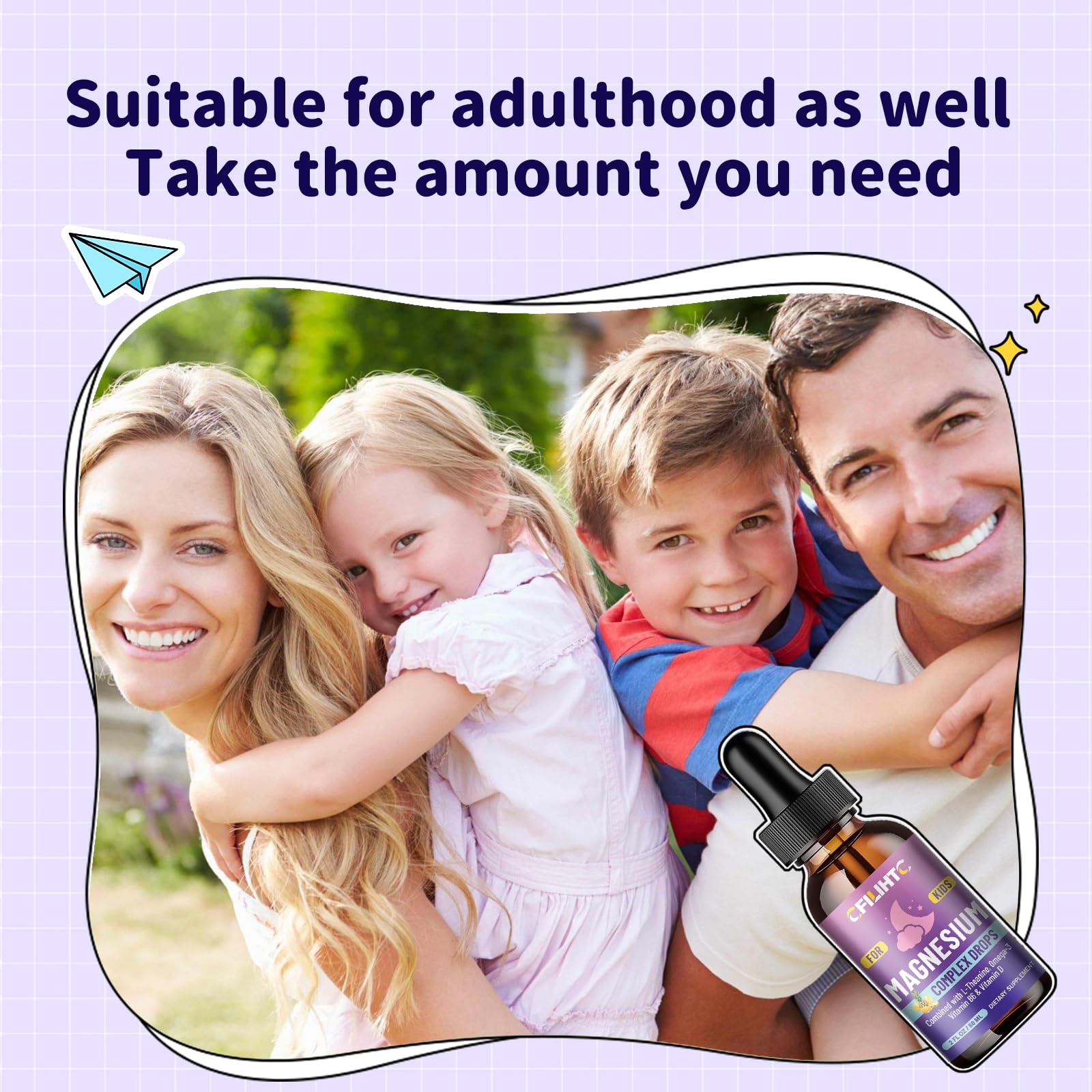 Kids' magnesium for improved mood