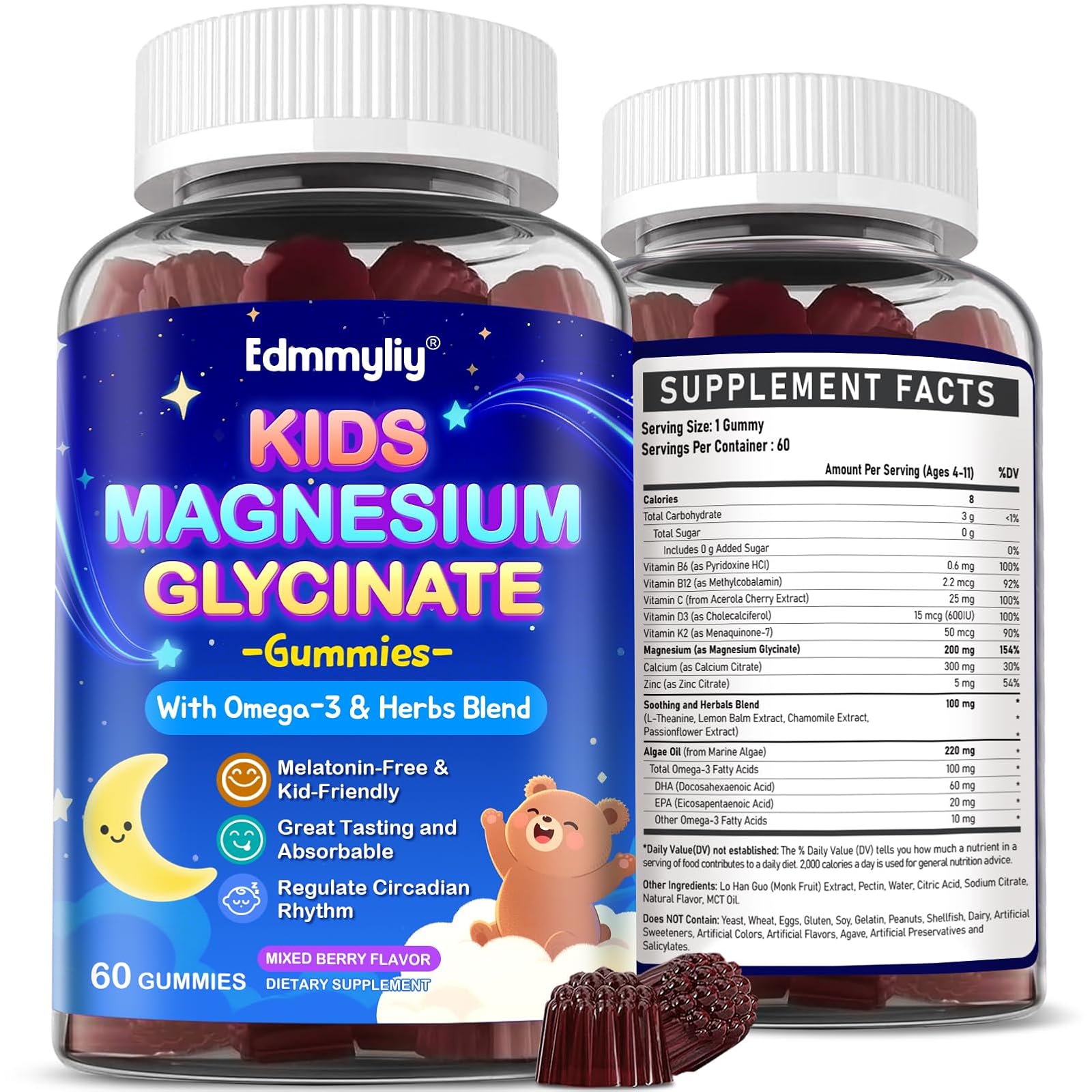 kids magnesium glycinate gummies