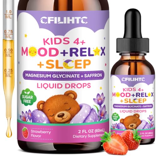 Kids magnesium glycinate liquid drops
