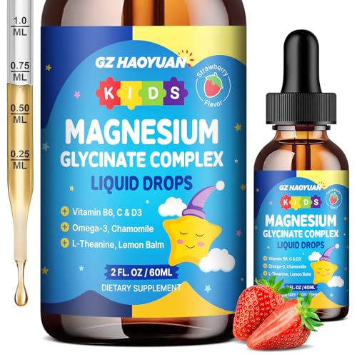 Kids magnesium glycinate liquid drops