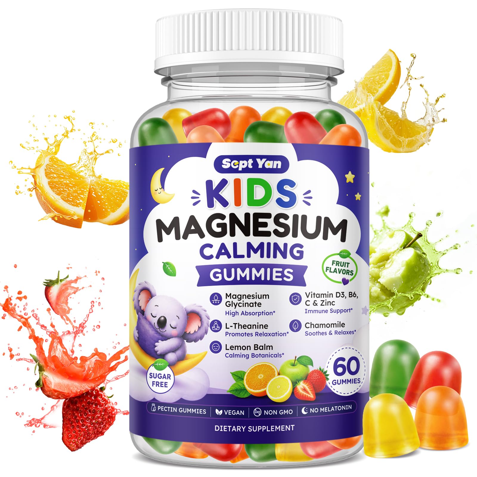 Kids magnesium gummies for relaxation