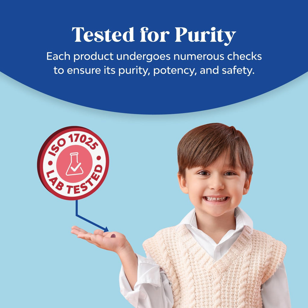 Kids' magnesium gummies with essential minerals