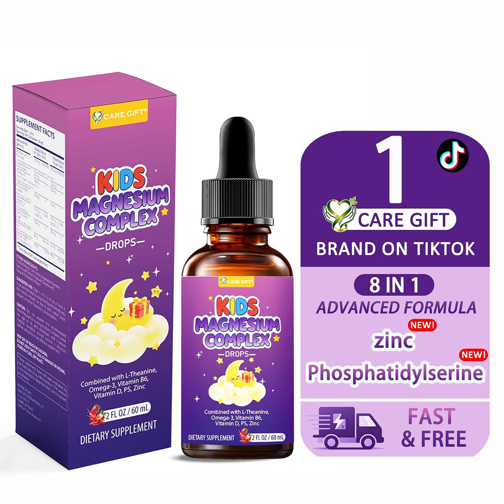 Kids magnesium liquid drops benefits