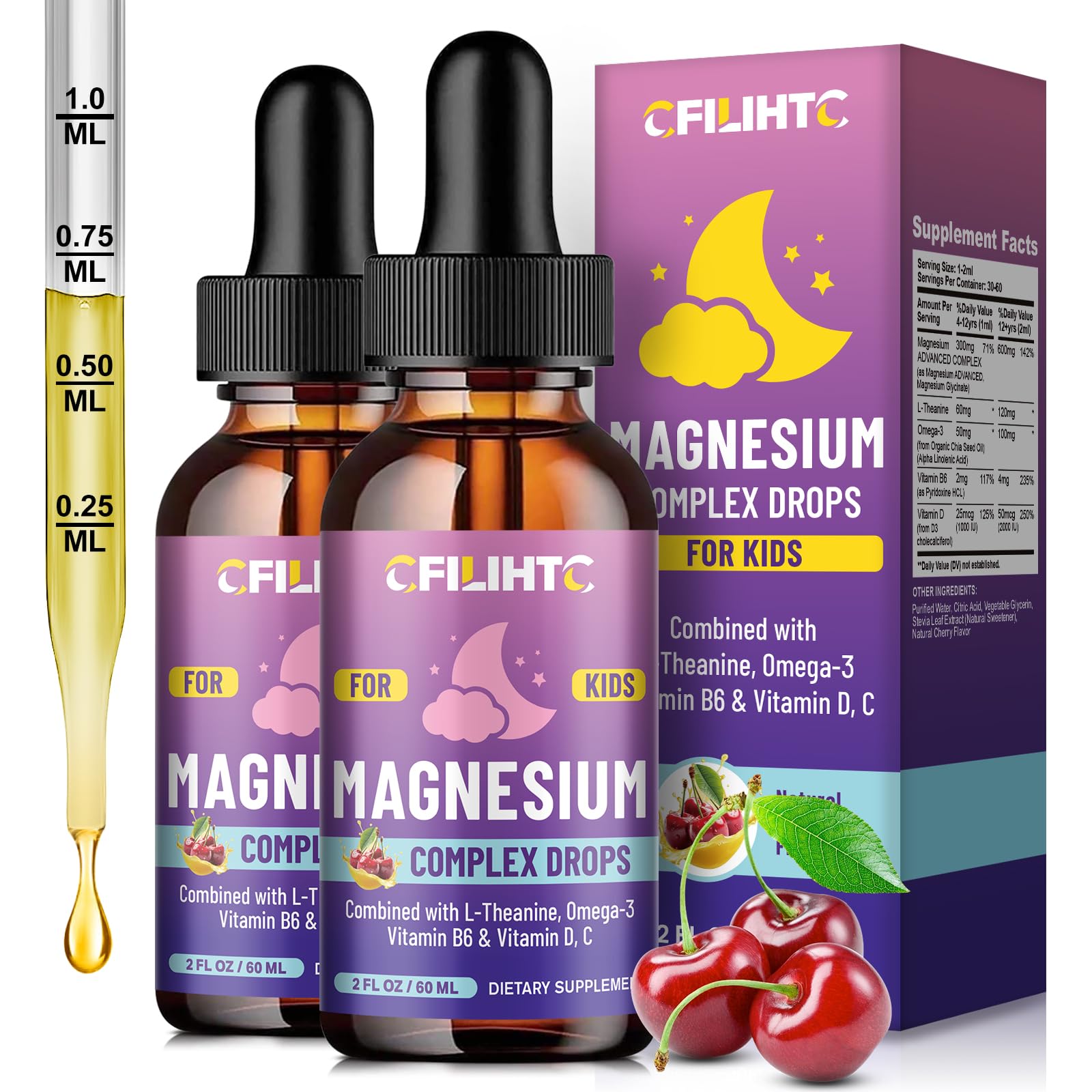 Kids magnesium liquid drops benefits