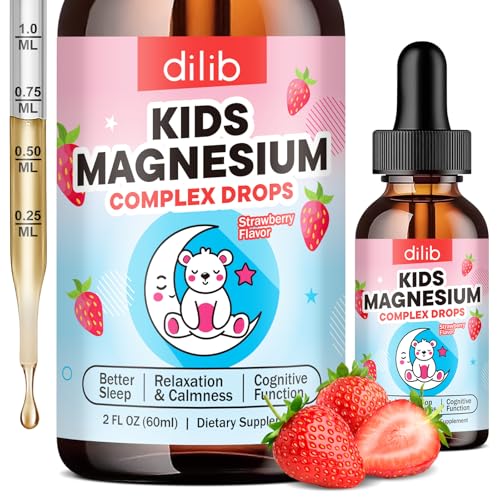 Kids magnesium liquid drops for sleep