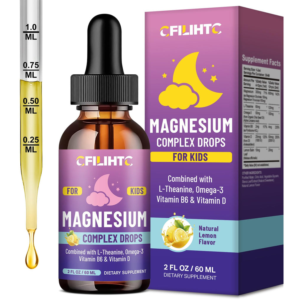 kids magnesium liquid drops