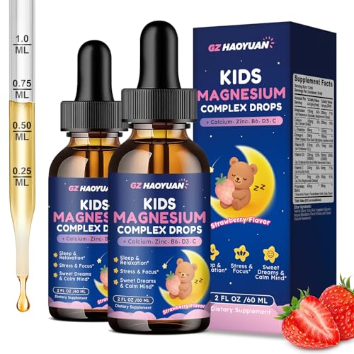 kids magnesium liquid drops