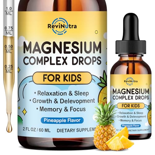 Kids magnesium liquid drops
