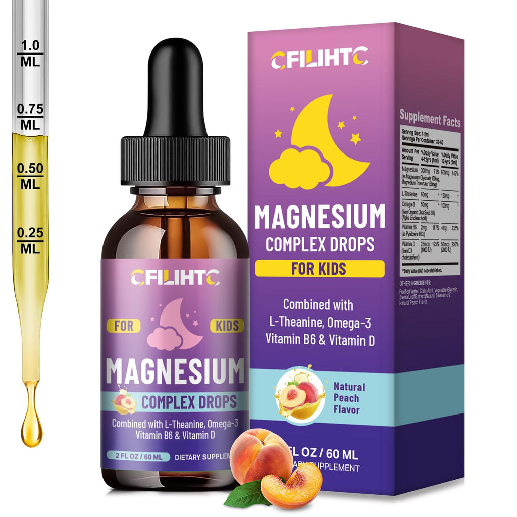 Kids magnesium liquid drops