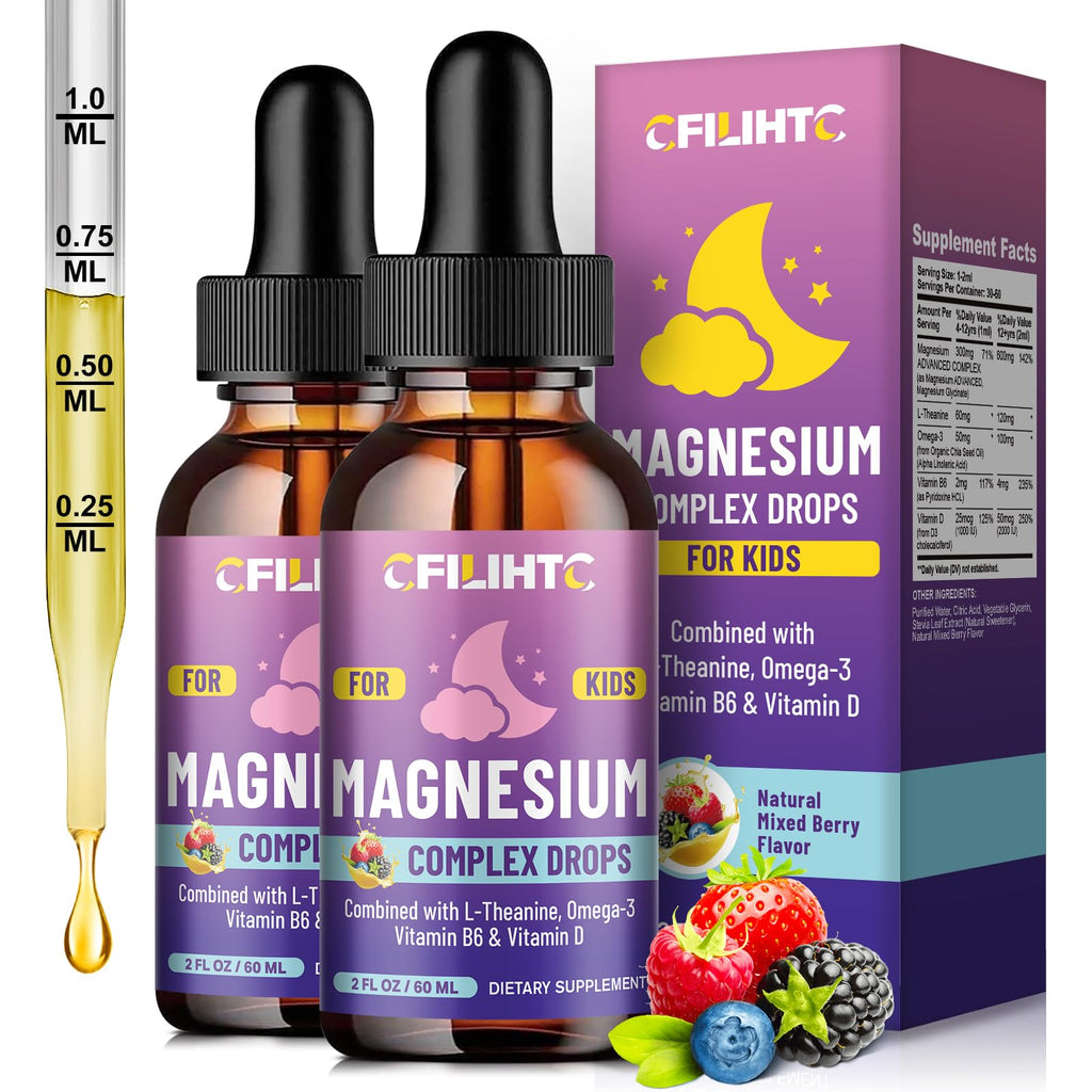 Kids magnesium liquid drops