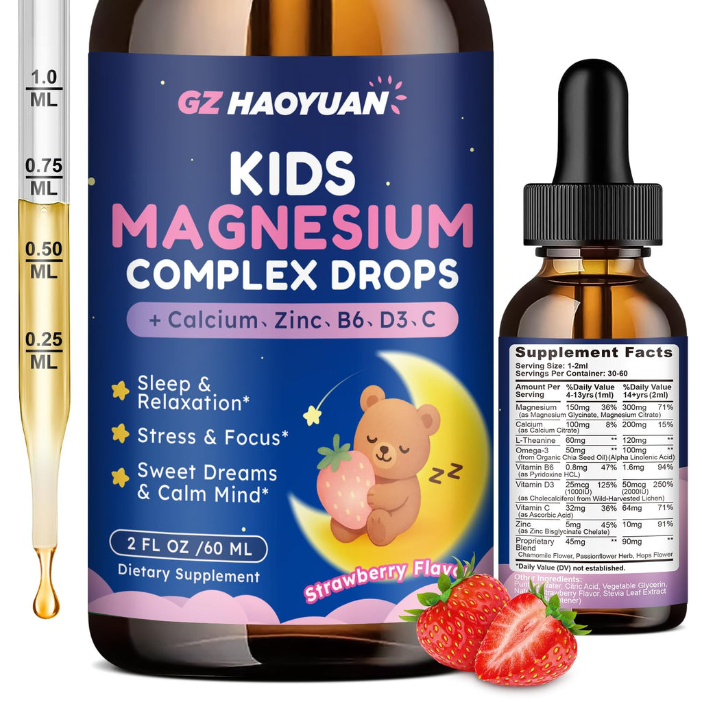 kids magnesium liquid drops