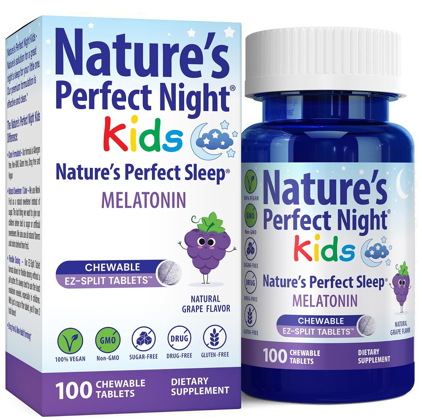 kids melatonin chewable tablets