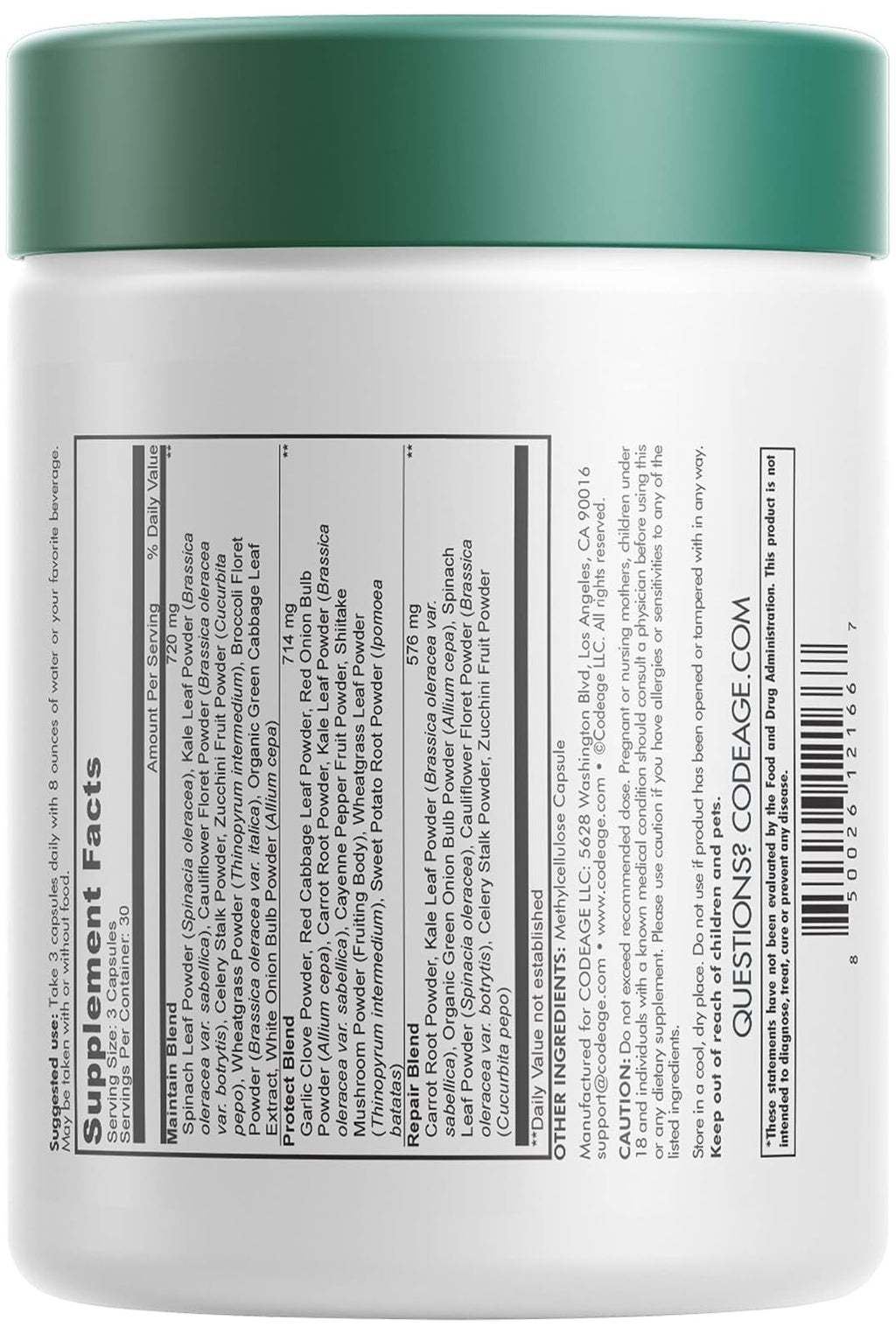 Kids multivitamin capsules for growth