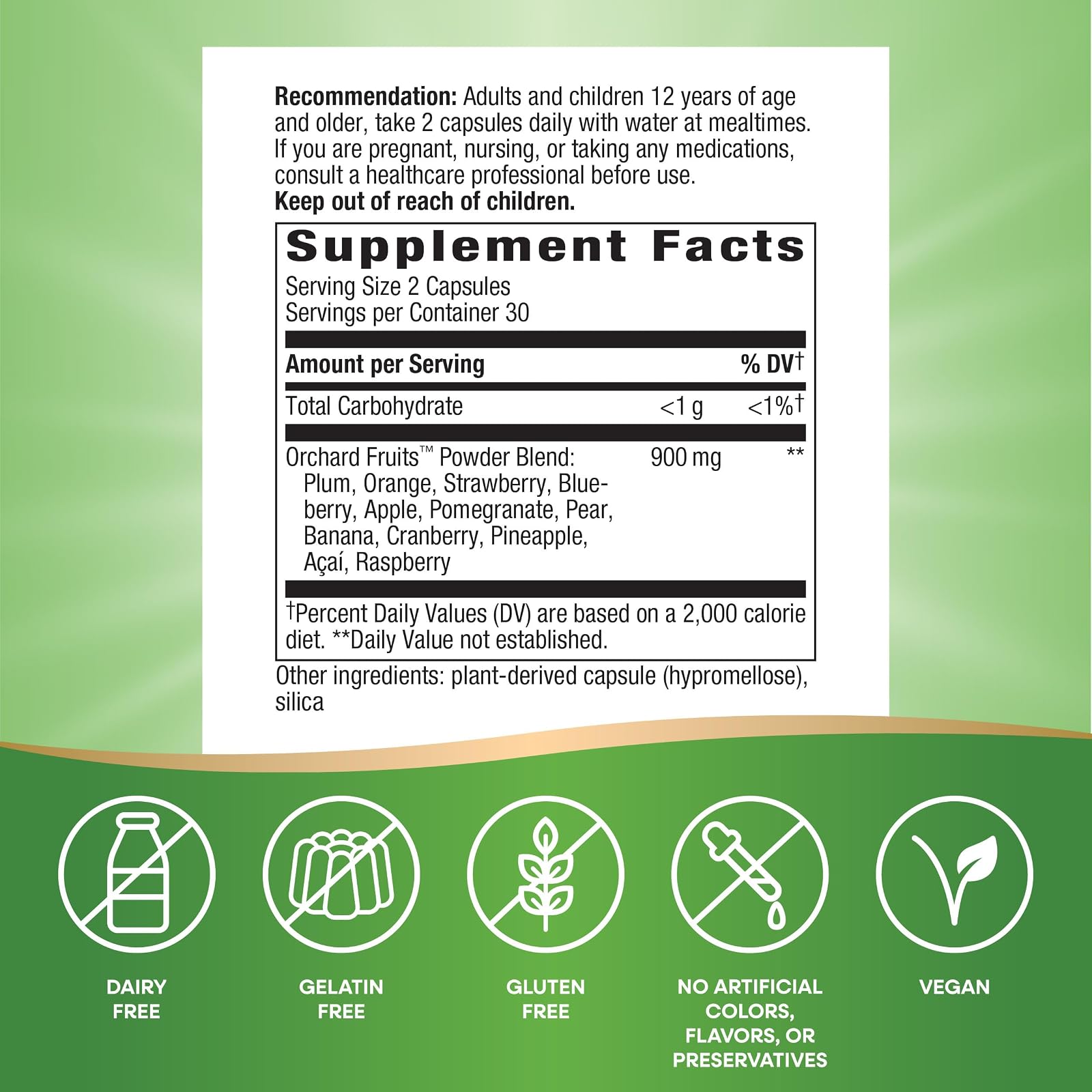 kids multivitamin capsules with fruit