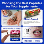 kids multivitamin empty capsules pack