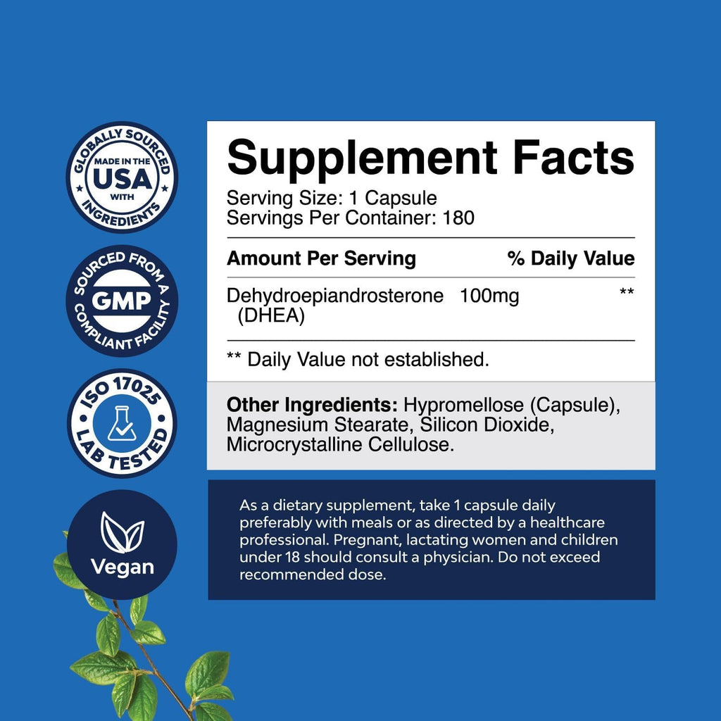 kids multivitamin enriched with DHEA