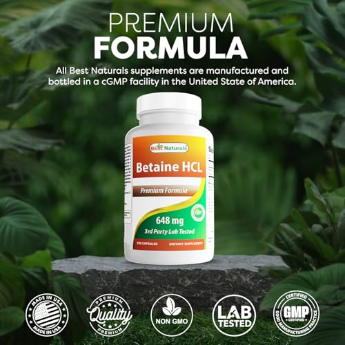 kids multivitamin featuring Betaine HCL