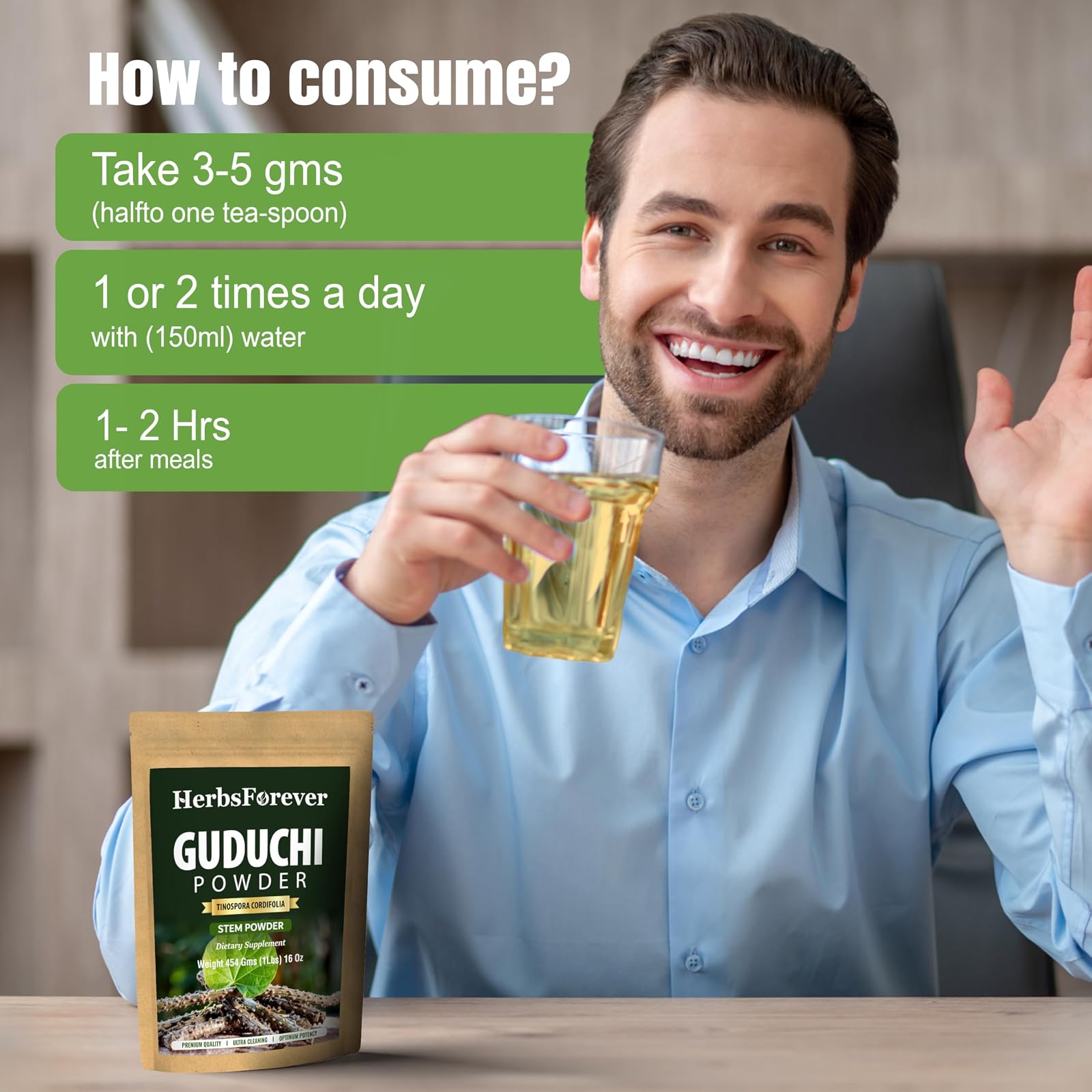 kids multivitamin featuring Guduchi powder