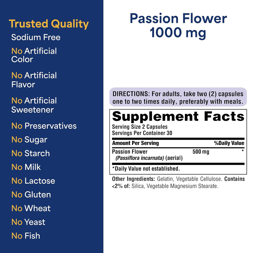kids multivitamin featuring passion flower