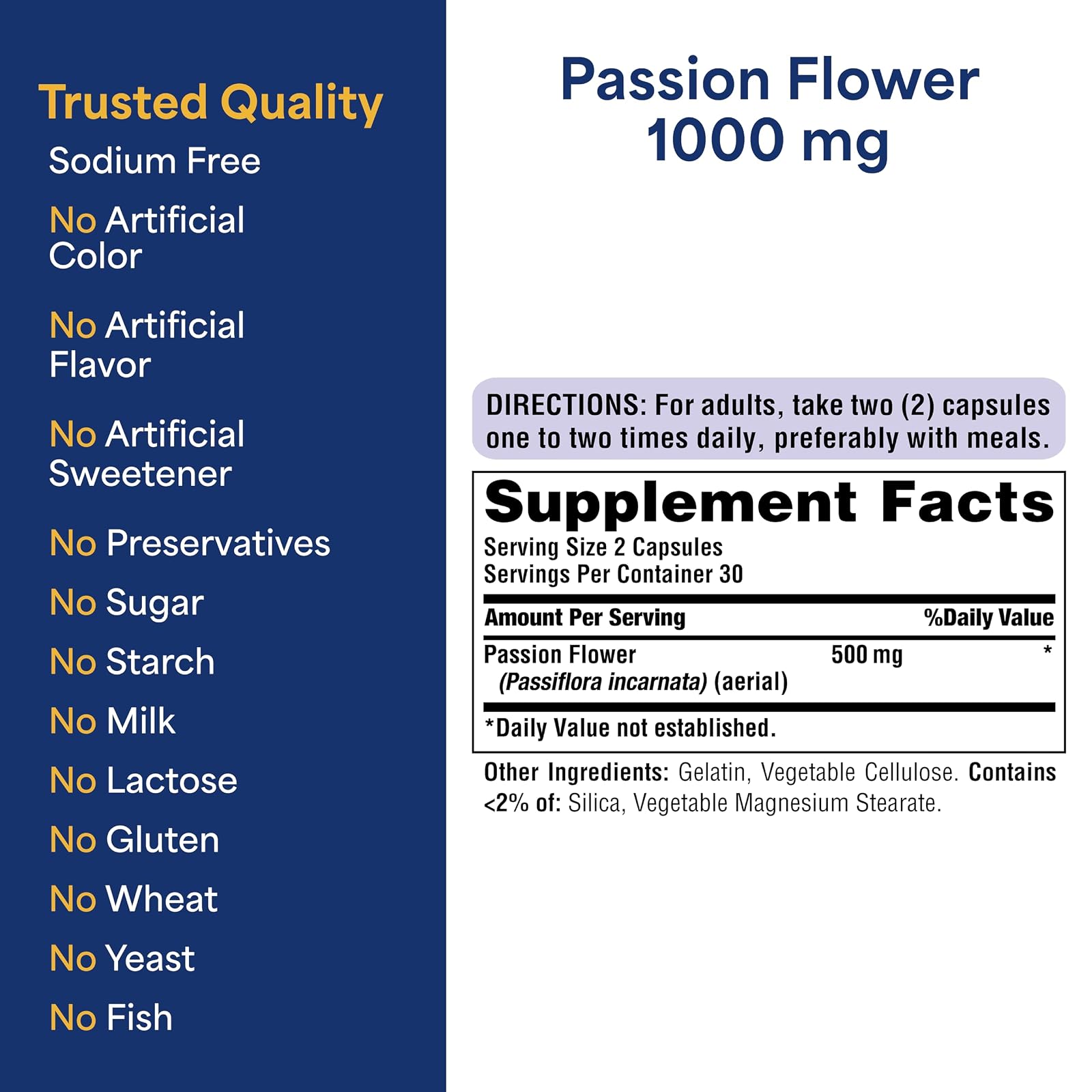 kids multivitamin featuring passion flower