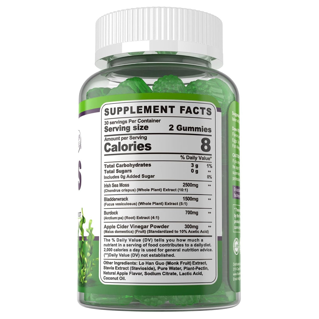 kids multivitamin featuring sea moss
