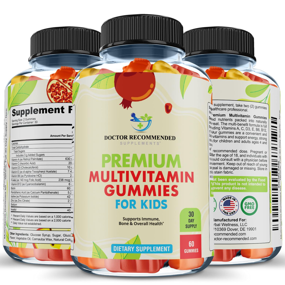 kids multivitamin gummies for growth