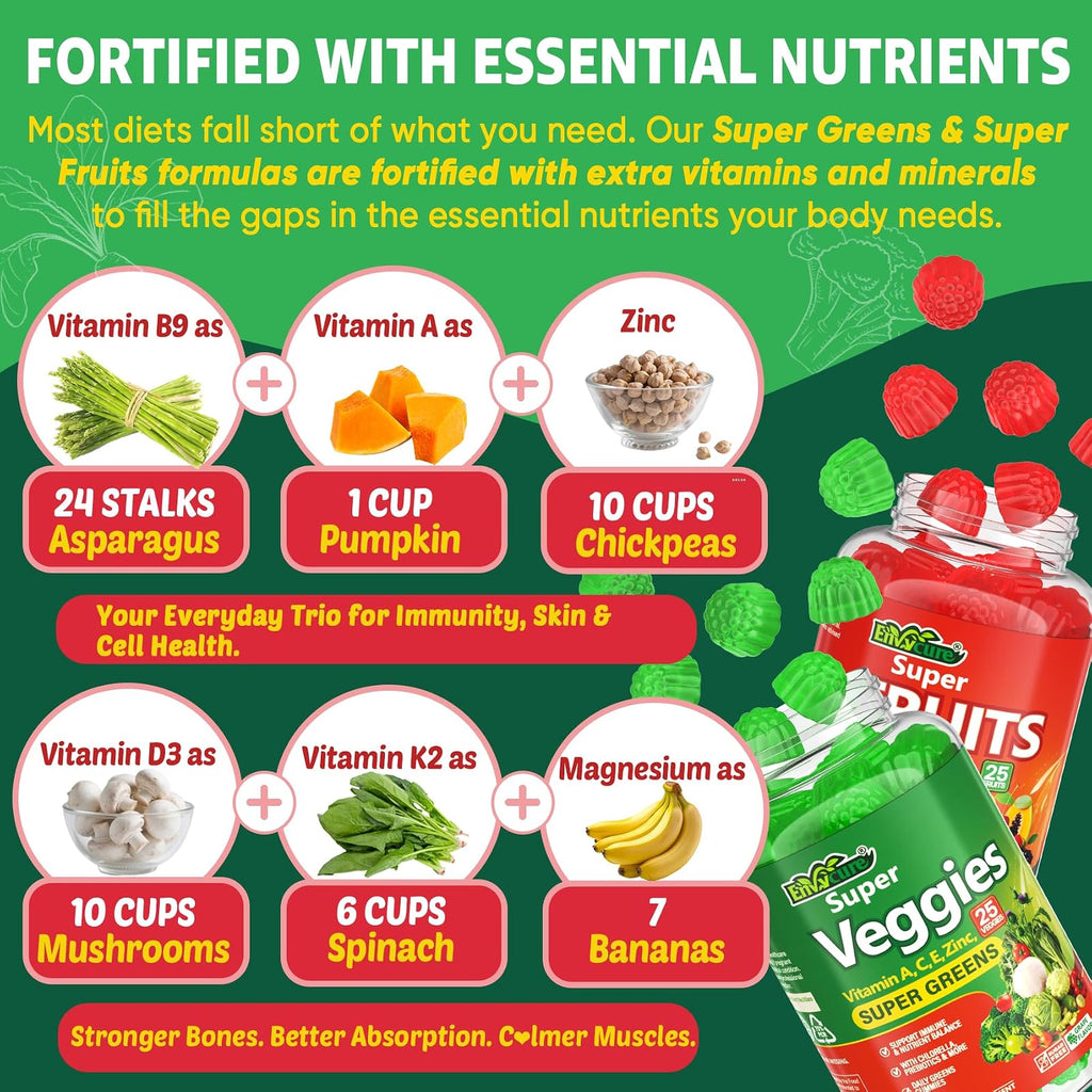 kids multivitamin gummy with greens