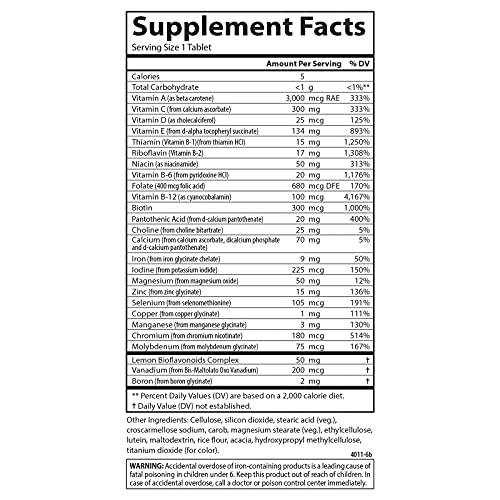 kids multivitamin in easy-to-swallow tablets