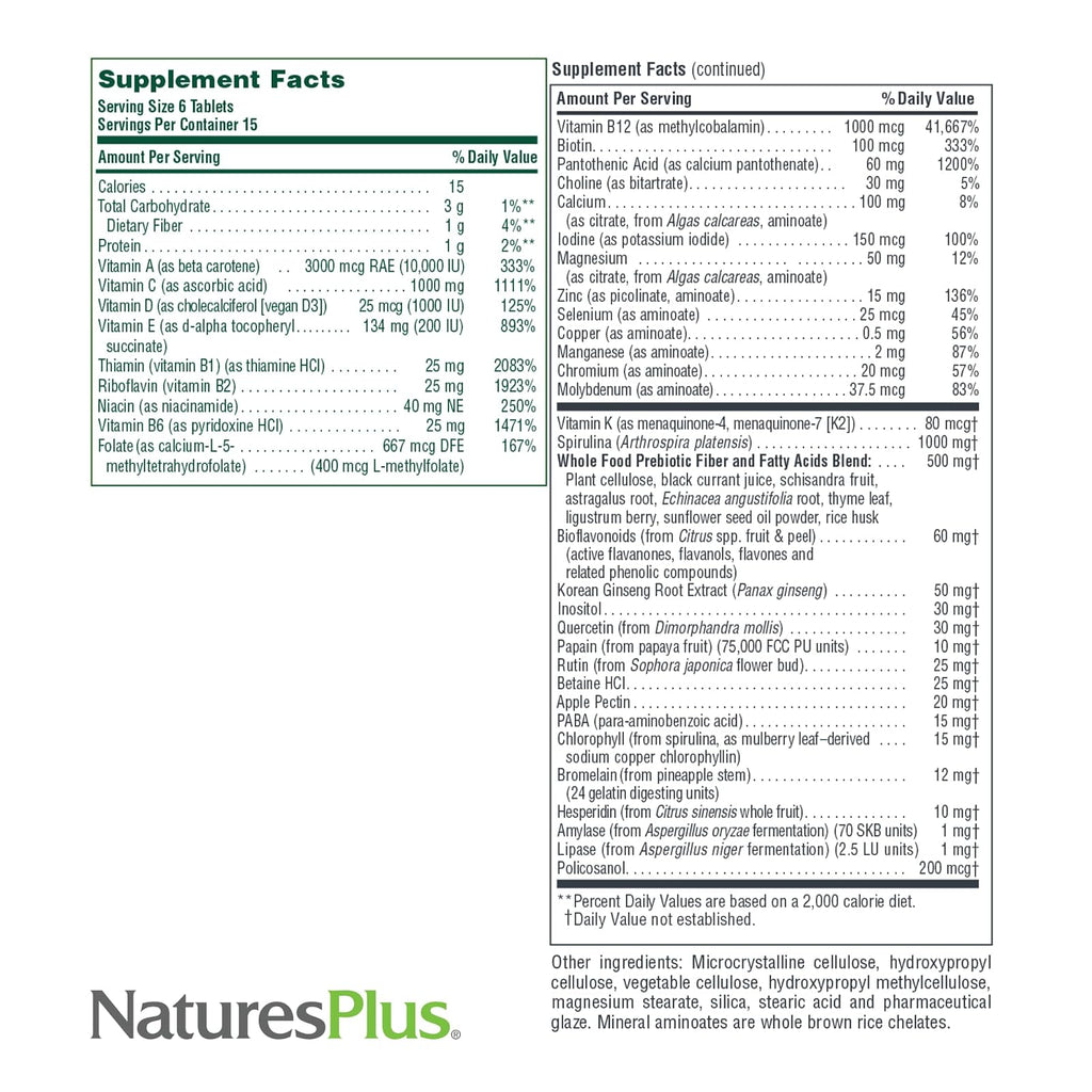 kids multivitamin in easy-to-swallow tabs