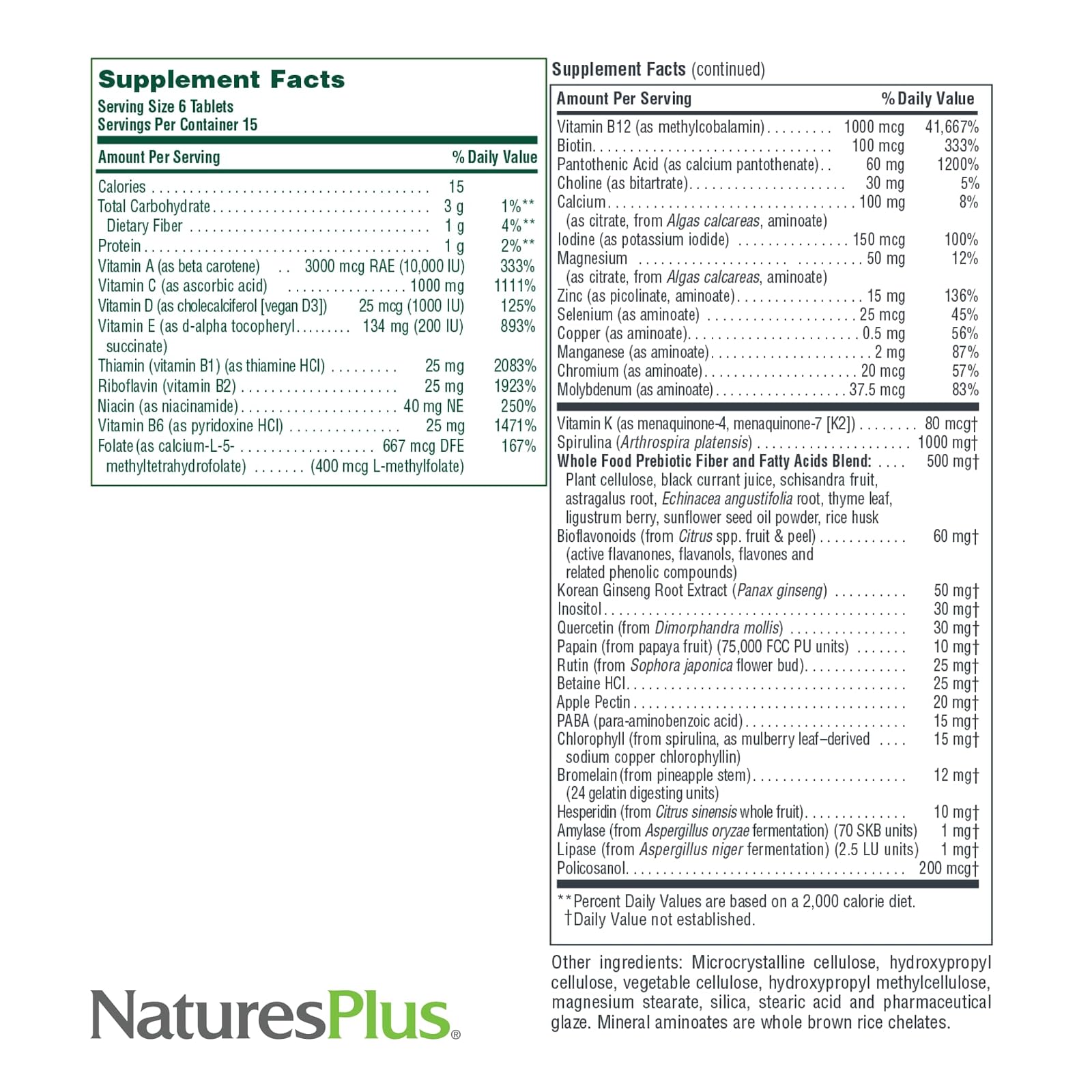 kids multivitamin in easy-to-swallow tabs