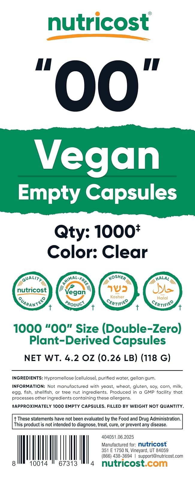 kids multivitamin in empty capsules