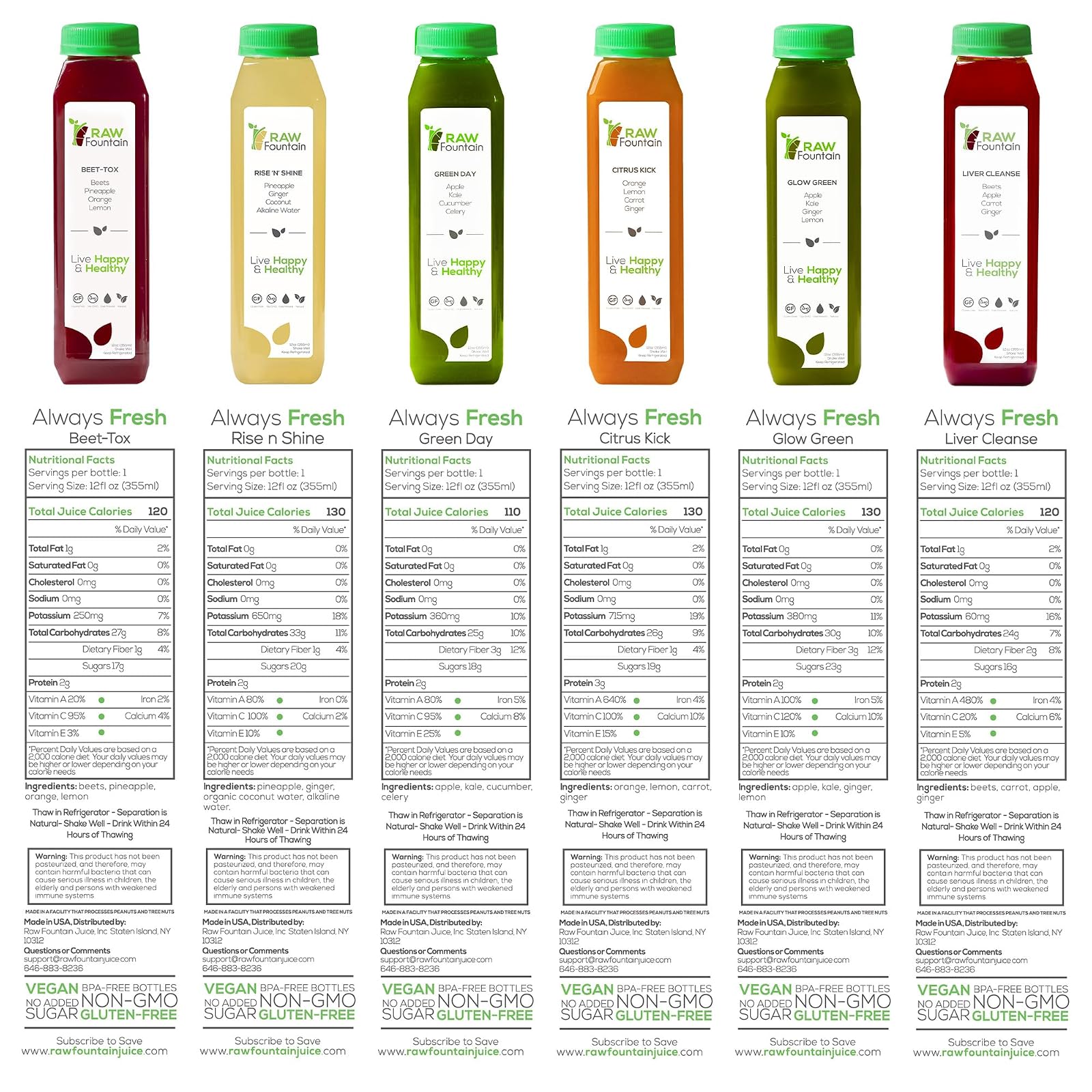 kids multivitamin juice cleanse option