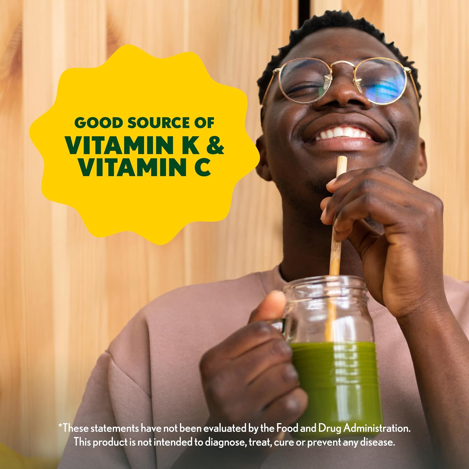 Kids multivitamin packed with greens