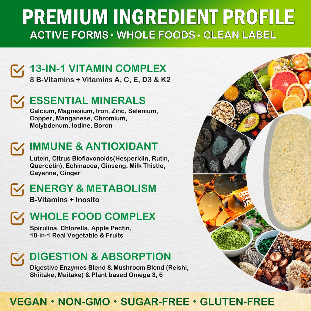 Kids multivitamin packed with nutrients