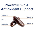 kids multivitamin softgels with zinc